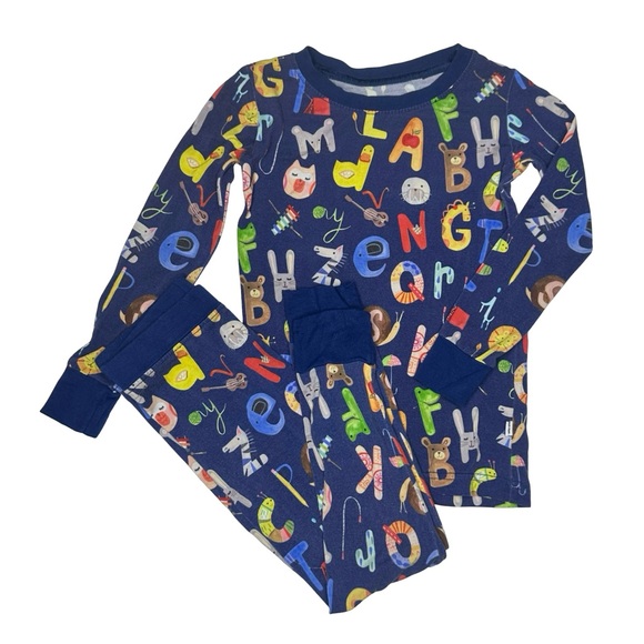 Little Sleepies | Pajamas | Alphabet Friends Twopiece Pajama Set | Poshmark